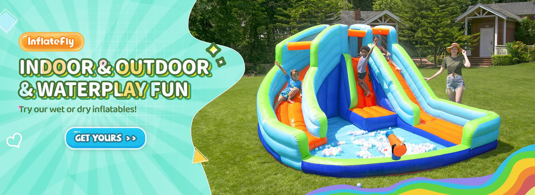INFLATEFLY | Best Home Use Bounce Houses for Kids in USA